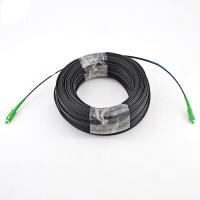 China 10m FRP Fiber Optic Patch Cord G657A SC UPC Drop Cable Singlemode 2.0mm for sale