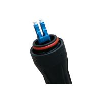 China FTTA Fiber Optic Patch Cord Duplex Rugged LC Fullaxs IP65 2 Core 4.8mm for sale