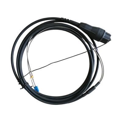 China FTTA Fiber Optic Patch Cord Duplex Rugged LC Fullaxs IP65 2 Core 4.8mm for sale