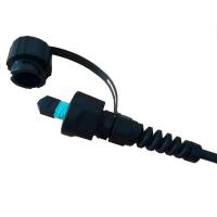 China ODVA Mpo Fiber Optic Patch Cord Duplex IP67 Waterproof  DX for sale
