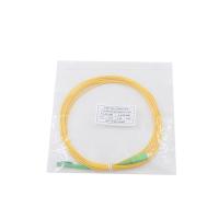 China Simplex Multimode LX.5 Fiber Optic Patch Cord OM2 0.2dB Black 2.0mm for sale