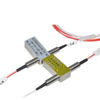 China 1x1 Switch 5V DWDM MUX DEMUX Mechanical Optical Switch Non Latching for sale