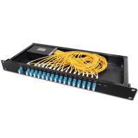 China 4 Channel DWDM Mux Demux 1271nm Optical Multiplexer Demultiplexer Low Insertion Loss for sale