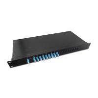 China 4 Channel DWDM Mux Demux 1271nm Optical Multiplexer Demultiplexer Low Insertion Loss for sale