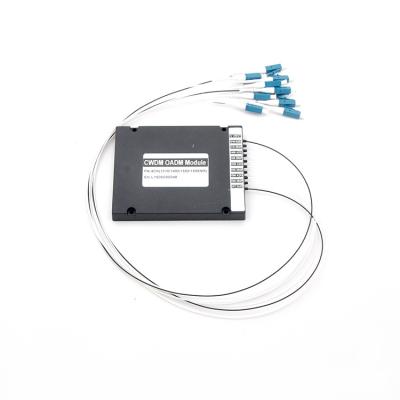 China 16 Channel Single Fiber DWDM Mux Demux 100GHz ITU Grid Low Insertion Loss for sale