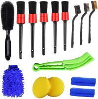 China Microfiber 10 PCS Car Cleaning Kit for Interior Exterior Detailing for sale