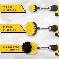 China Strong Cleaning 7 Pieces Cordless Screwdriver Brush Save Time for sale