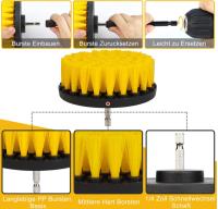 China PP Drill Brush Attachment Set 7 Pieces For Cleaning for sale