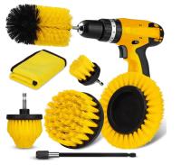 China PP Drill Brush Attachment Set 7 Pieces For Cleaning for sale