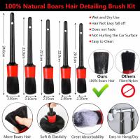 China Microfibre 13pcs Car Cleaning Brushes Set With Detailing Brushes for sale