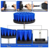 China 25mm Bristle Drill Brush Attachment Set 7 Pieces Cordless Screwdriver for sale
