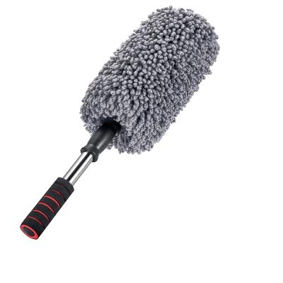 China Super Soft Microfiber Exterior Car Cleaning Kit With Extendable Handle for sale