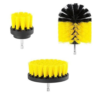 China Drill Brush Attachment Bathroom Surfaces Tub, Shower, Tile and Grout Power Scrubber Cleaning Kit for sale