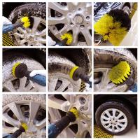 China Drill Brush Attachment Bathroom Surfaces Tub, Shower, Tile and Grout Power Scrubber Cleaning Kit for sale