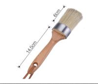 China 2in Chalk Paint Brush For Furniture 60mm Filament for sale