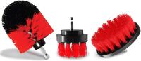 China 3pcs Drill Brush Set Attachment Kit Pack Power Scrubber Cleaning Set for sale