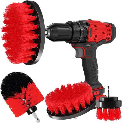 China 3pcs Drill Brush Set Attachment Kit Pack Power Scrubber Cleaning Set for sale