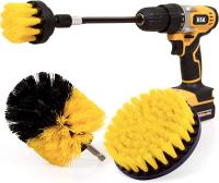 China Drill Brush Attachment Set Cleaning Kit Drill Brush with Extend Attachment for sale