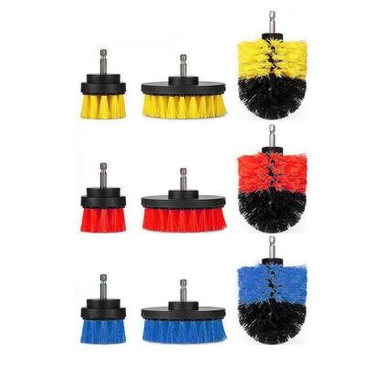 China Drill Cleaning Brush 3pc Power Scrubber Brush For Home Cleaning for sale