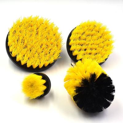 China SGS 3.5in Nylon Drill Brush Attachments Cleaning Kit Electric Brush Scrubber 250g for sale
