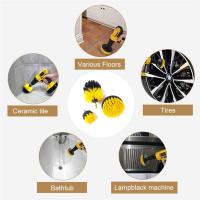 China Drill Cleaning Brush 3pc Power Scrubber Brush For Home Cleaning for sale