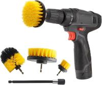 China Drill Brush Attachment 4pcs Scrubber Brush Kit with Extend Attachment for sale