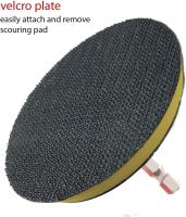 China Scrub Pad with Drill Attachment Kit Cleaning Accessory Automatic Spin Scrub for sale