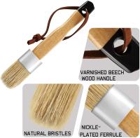 China 4.5in Stencil Chalk Paint Brush Set 3Pcs for sale