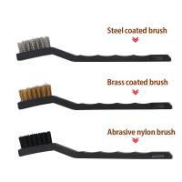 China 14PCS Car Auto Detailing Brush Set Motorcycle Cleaning ‎‎7.09in for sale