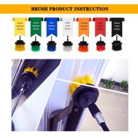 China Drill Scruber Brush Cleaner Kit Power Scrubber for Cleaning Bathroom Bathtub Cleaning Brushes for sale
