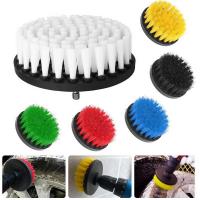 China Electric Plasstic Soft Drill Brush Attachment for Cleaning Carpet Leather Glass Car Tires Upholstery Sofa for sale
