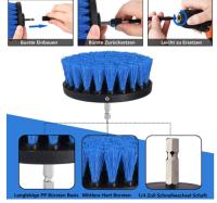 China Brush attachment drill set 8 pieces,Drill Scrubber Brush for cordless screwdriver for sale