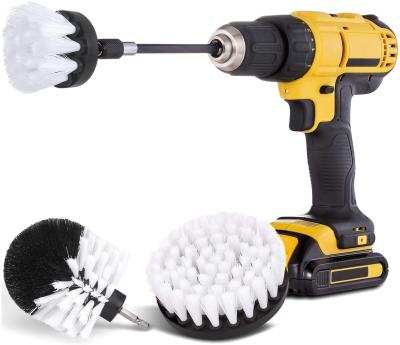 China Polypropylene Soft 2in Bristle Drill Brush Set With One Extension Rob for sale