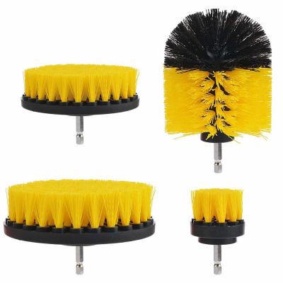 China 375g Household Cleaning Drill Brush Attachment For Car Detailing 2/3.5/4/5In for sale