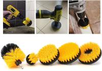 China 5pcs Drill Scrubber Brush Set Power Cleaning Kit 1.2 Pounds for sale