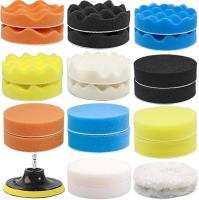 China 4in Car Foam Drill Polishing Pad Sponge Attachment 125g for sale