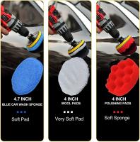China 30 Piece Drill Brush Scrub Pads and Sponge with Extend Long Attachment for sale