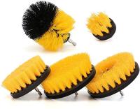 China 5 Pieces Drill Brush Attachments, Scrubber Brush For Drill Cleaning And Washing for sale