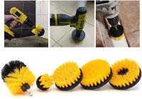 China 5 Pieces Drill Brush Attachments, Scrubber Brush For Drill Cleaning And Washing for sale