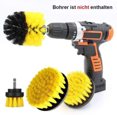 China 5cm Drill Scrubber Brush Cleaning Kit 0.2mm Filament Diameter for sale