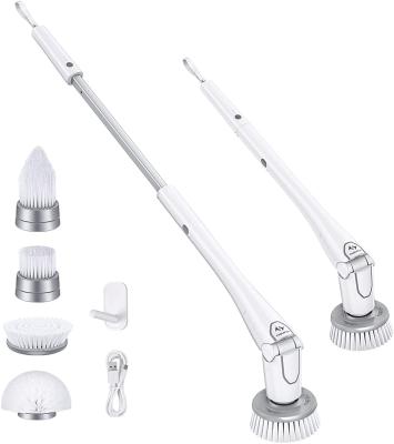 China Electric Spin Scrubber Cordless Grout Shower 360 Power Bathroom Cleaner for sale