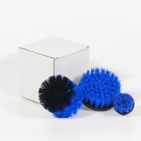 China 3.5in Blue Power Drill Scrubber Attachment 50mm Outside Diameter for sale