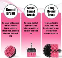 China 0.35mm 14pcs Cordless Drill Scrubber Brush Replacement Screwdriver 2/3.5/4in for sale