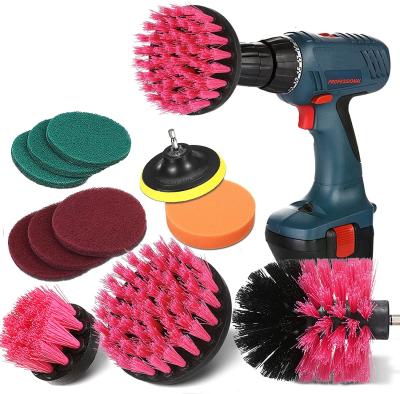 China 0.35mm 14pcs Cordless Drill Scrubber Brush Replacement Screwdriver 2/3.5/4in for sale