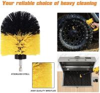 China Power Drill Brush Attachment Set Power Cleaning Scrub Brush All Purpose with Extend Long Attachment for Bathroom for sale