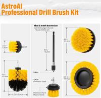 China Drill Brush Attachment Set 6 Pack-Power Scrubber Cleaning Kit with Extend for sale