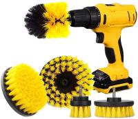 China Polypropylene Scrub Medium Stiff Drill Brush Attachment 5pcs Per Set for sale