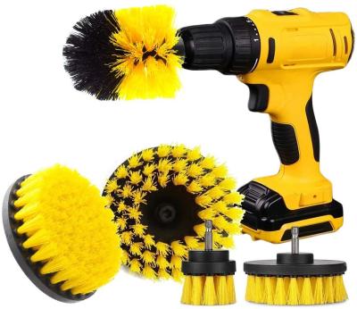 China Polypropylene Scrub Medium Stiff Drill Brush Attachment 5pcs Per Set for sale