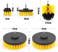 China Polypropylene Scrub Medium Stiff Drill Brush Attachment 5pcs Per Set for sale