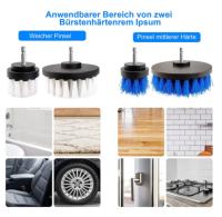 China 6pcs Power Drill Brush,electric brush for drill car bathroom clean for sale
